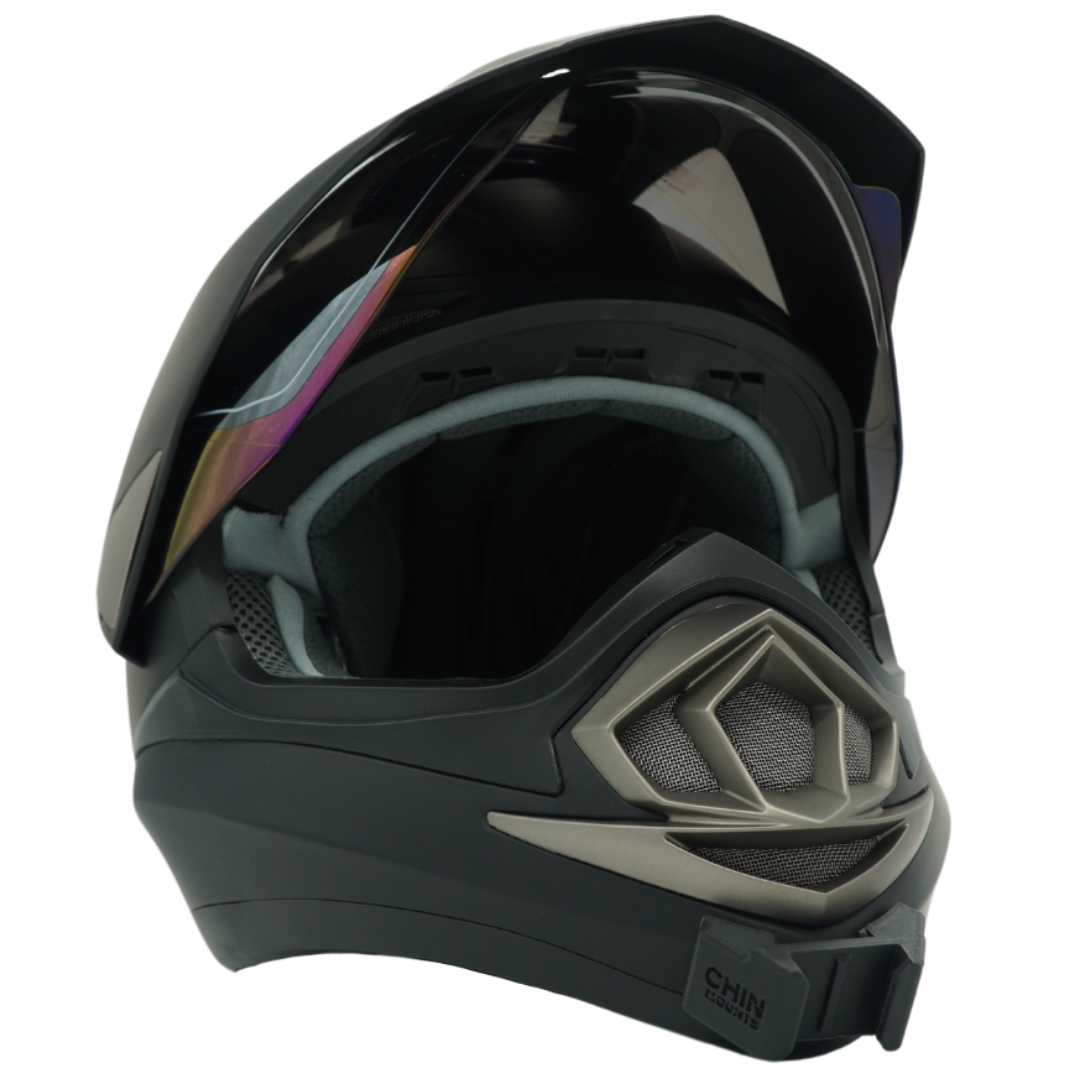 1Storm HGXP-14A Helmet Camera Chin Mount for GoPro, Insta360, DJI, & more — Chin Mounts