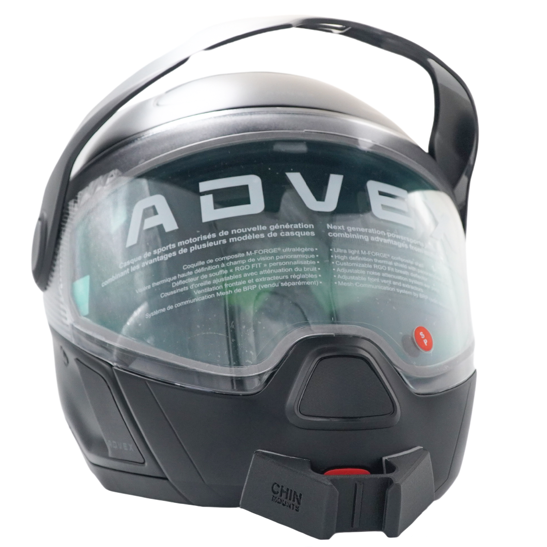 Ski-Doo Advex Snowmobile Helmet Camera Chin Mount for GoPro, Insta360 ...