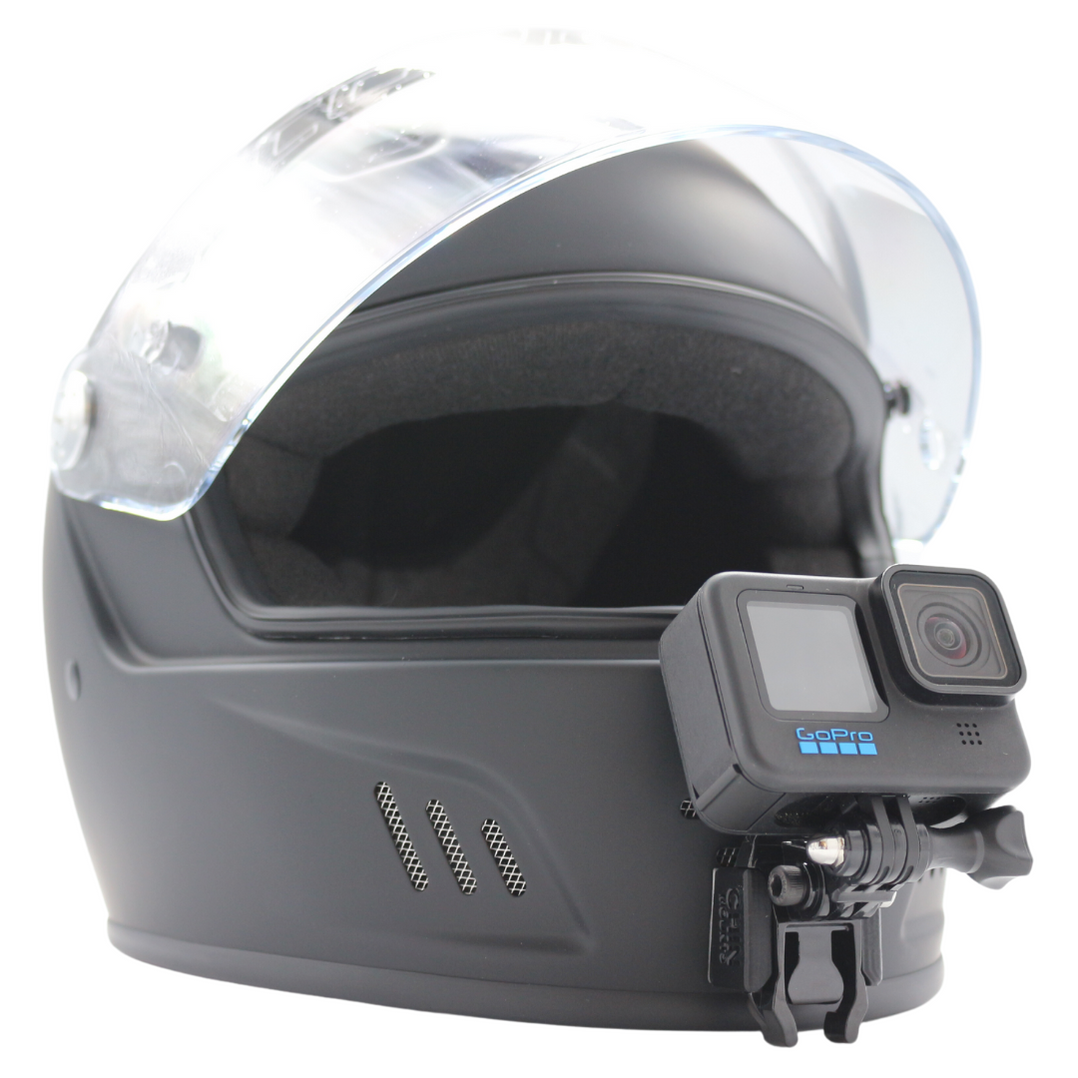 Conquer Snell SA2020 Full Face Helmet Camera Chin Mount for GoPro ...
