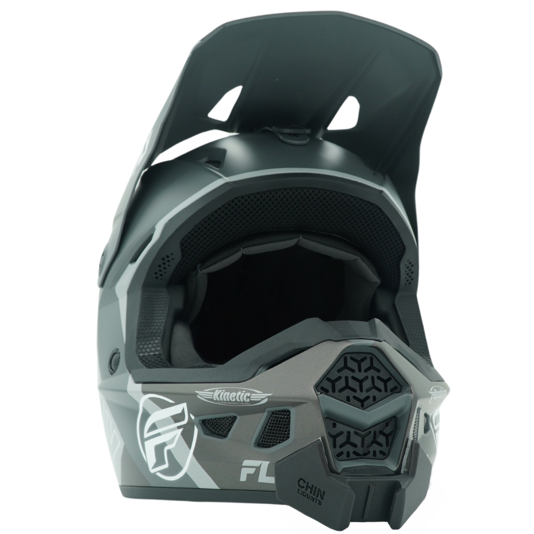 Fly Racing Kinetic (2025) Helmet Camera Chin Mount for GoPro, Insta360 ...