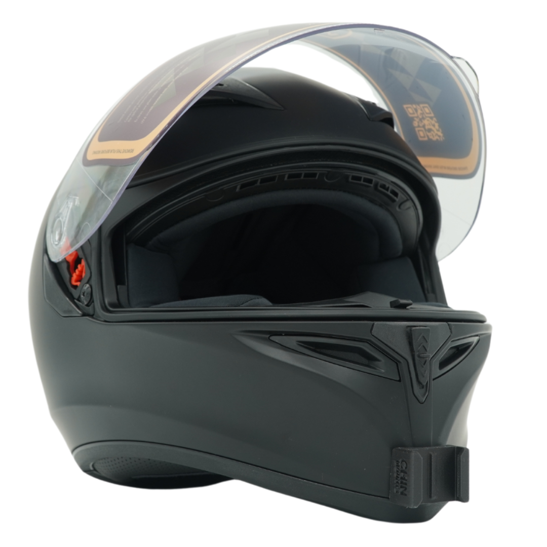 GDM Ghost Motorcycle Helmet Camera Chin Mount for GoPro, Insta360, DJI ...