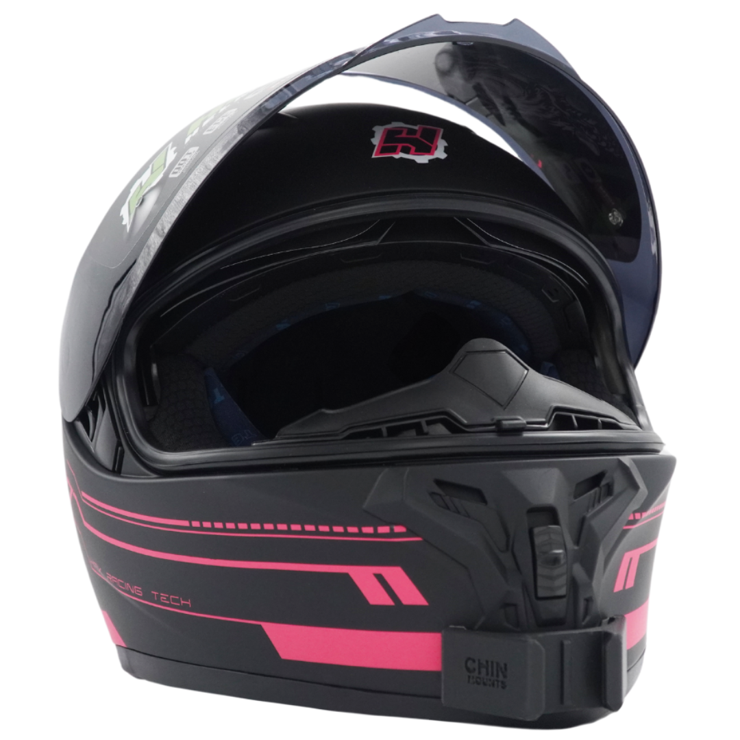Hax Obsidian Pro Helmet Camera Chin Mount for GoPro, Insta360, and more ...