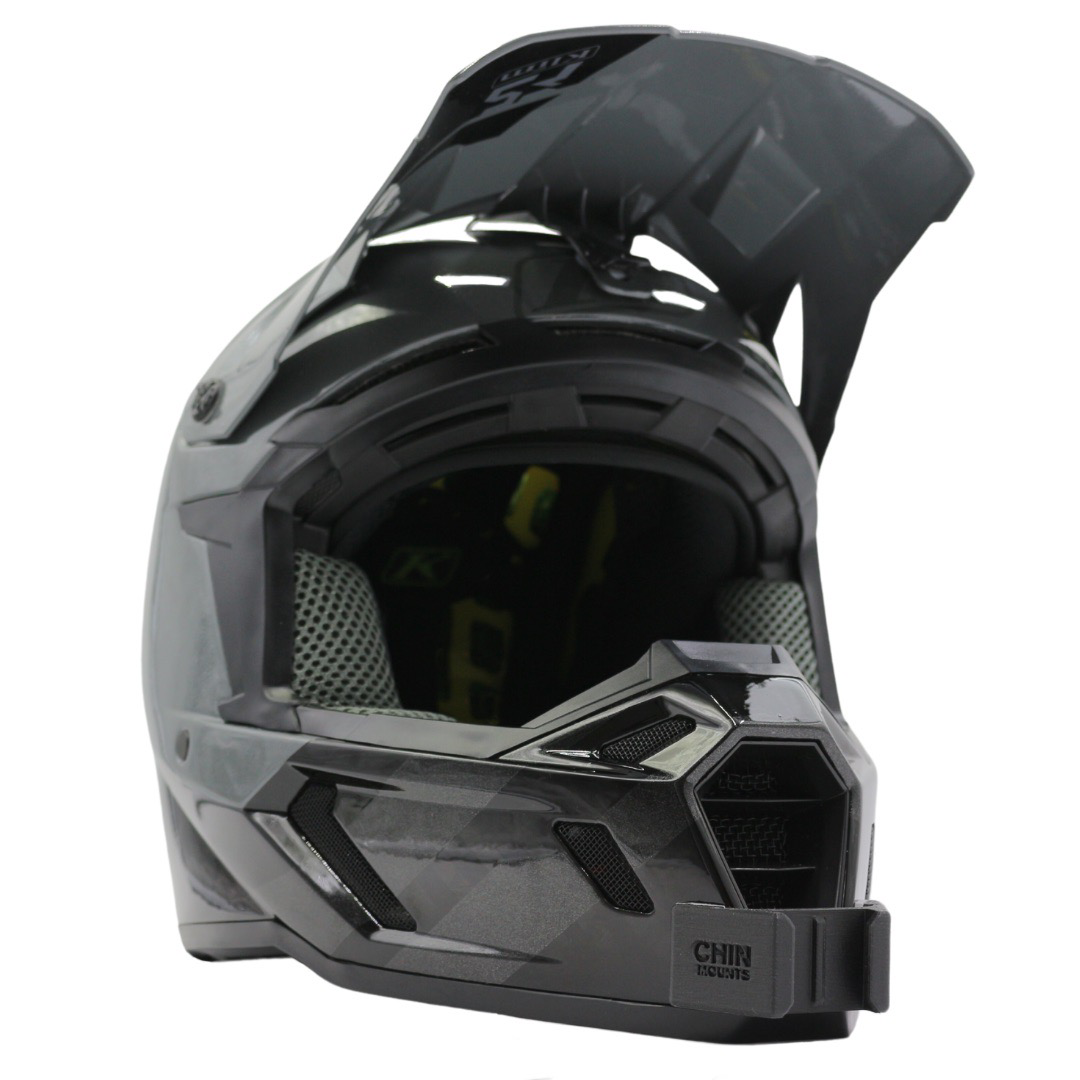 Klim F5 Helmet Camera Chin Mount for GoPro, Insta360, DJI, Akaso, etc ...