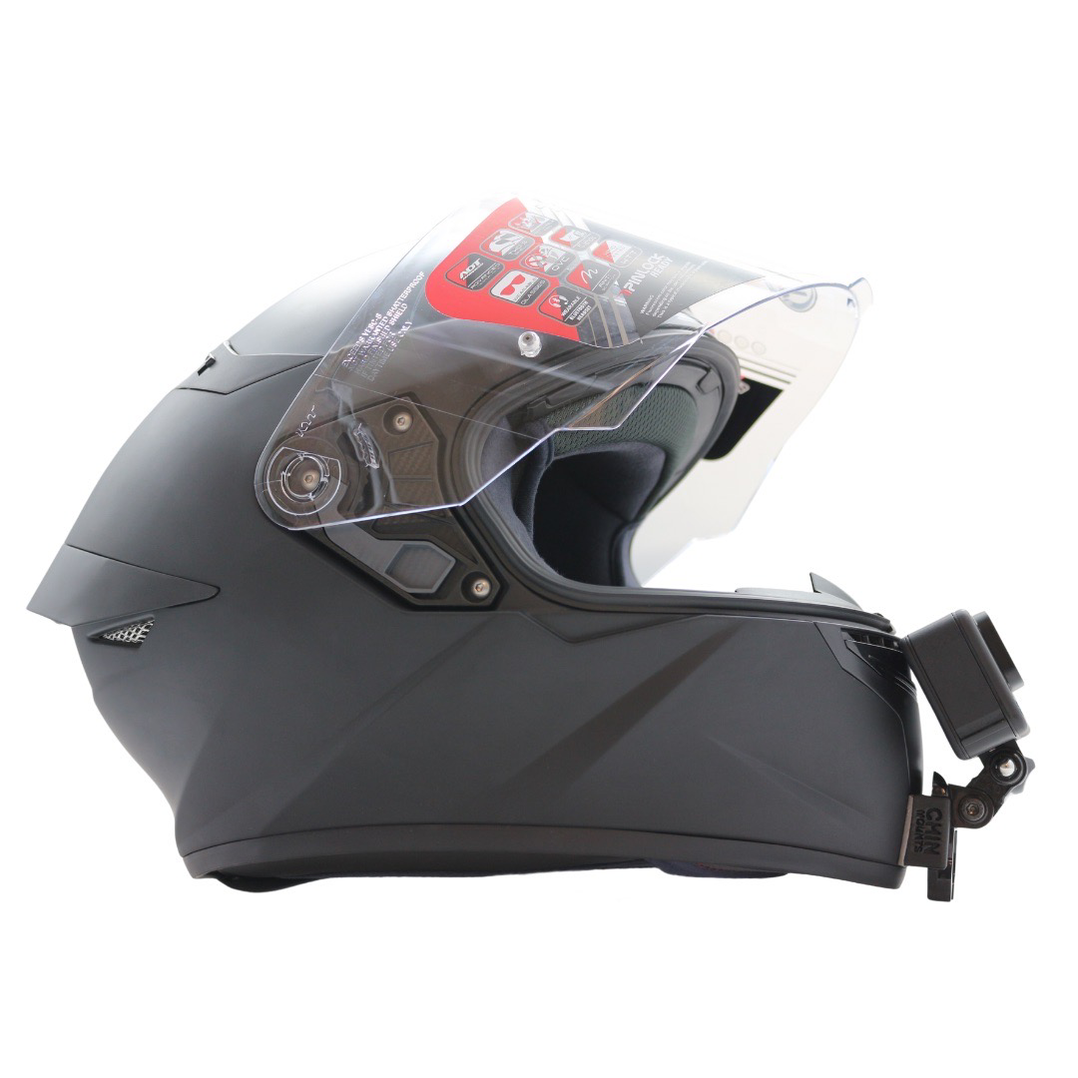 KYT TT-Course Helmet Chin Mount for GoPro, DJI, & Insta360 — Chin Mounts