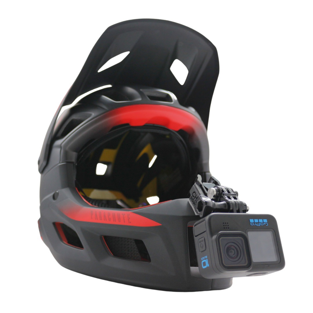 MET Parachute MCR MTB Helmet Camera Chin Mount for GoPro & Insta360 ...