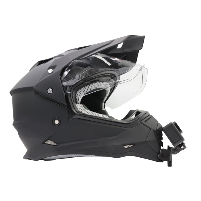 NOX N312 Helmet Camera Chin Mount for GoPro, Insta360, DJI, & more ...