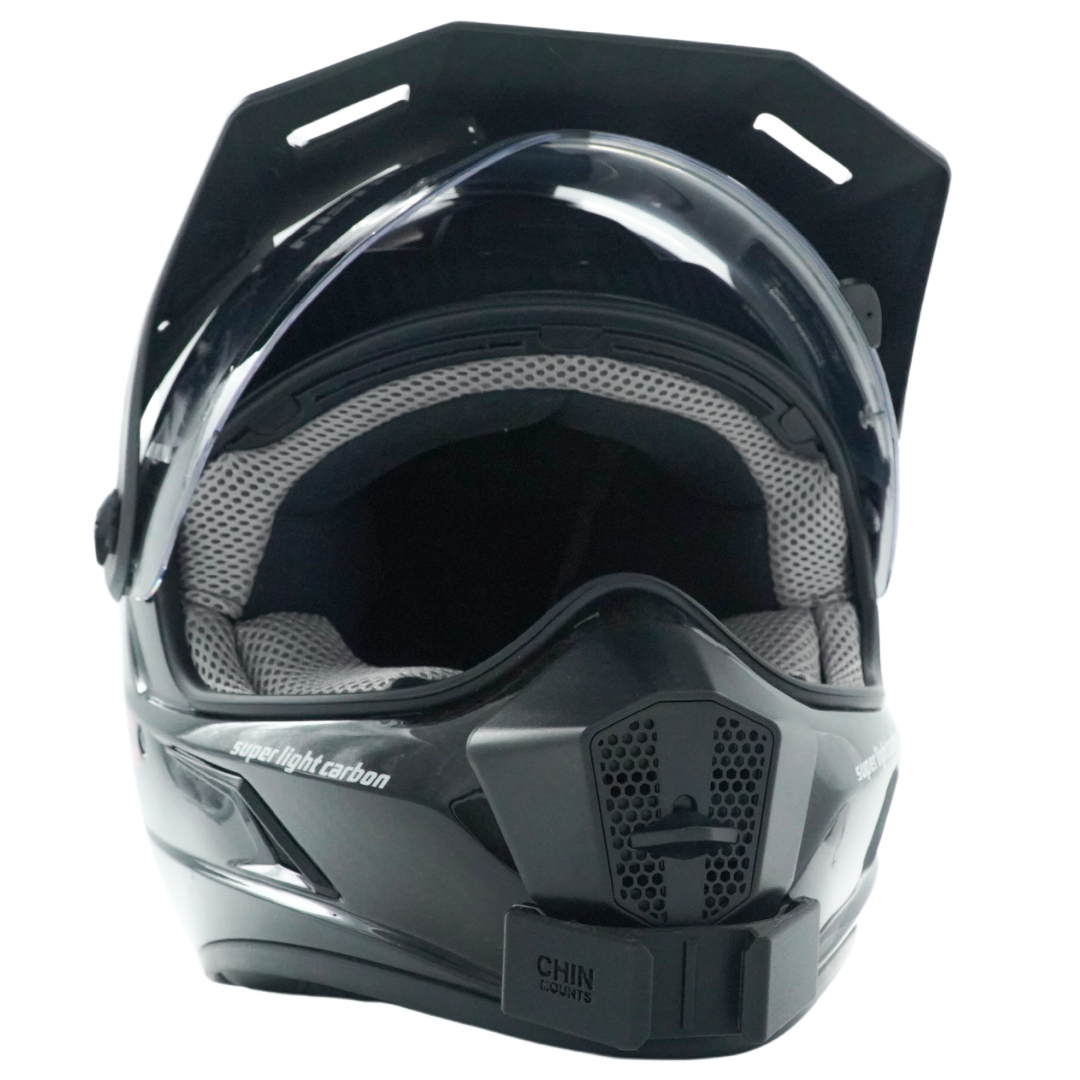 Nishua Enduro Carbon Evo Helmet Chin Mount For GoPro, Insta360, DJI ...