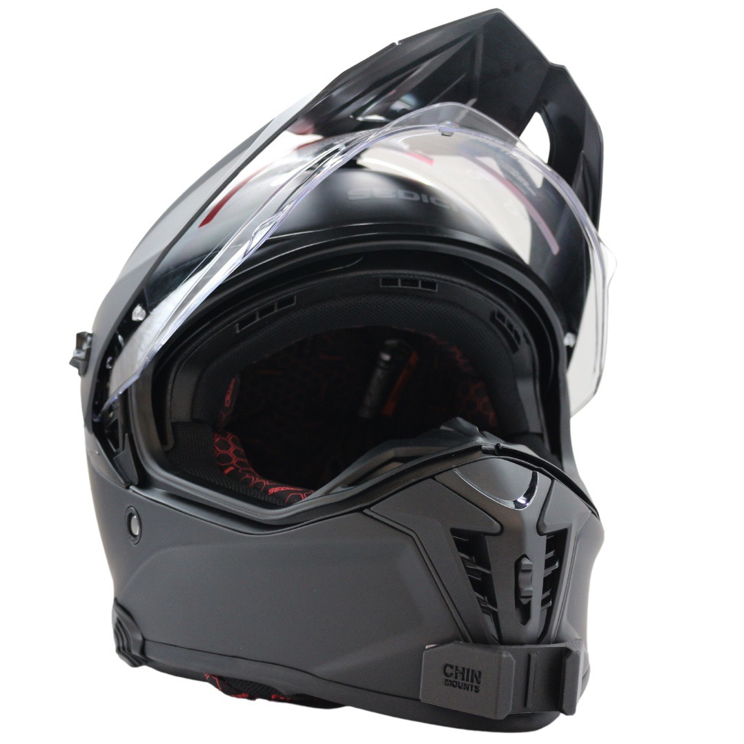 Sedici Duale Motorcycle Helmet Chin Mount for GoPro — Chin Mounts