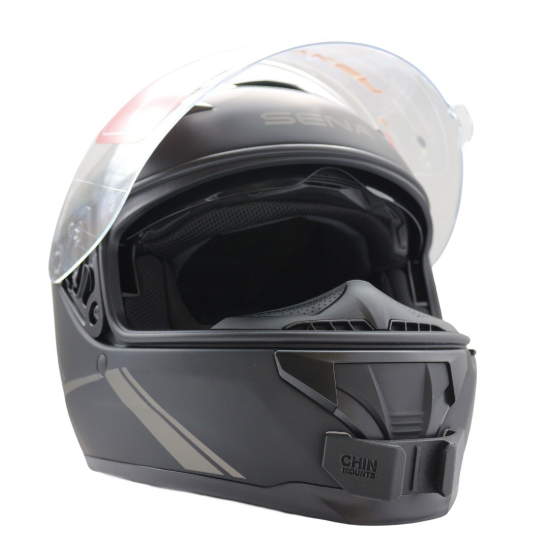 Sena Stryker Helmet Chin Mount for GoPro, Insta360, and DJI — Chin Mounts