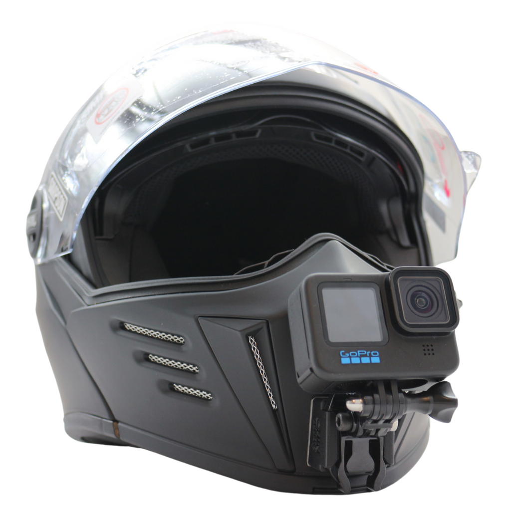 Simpson Helmet Chin Mounts for GoPro & Insta360