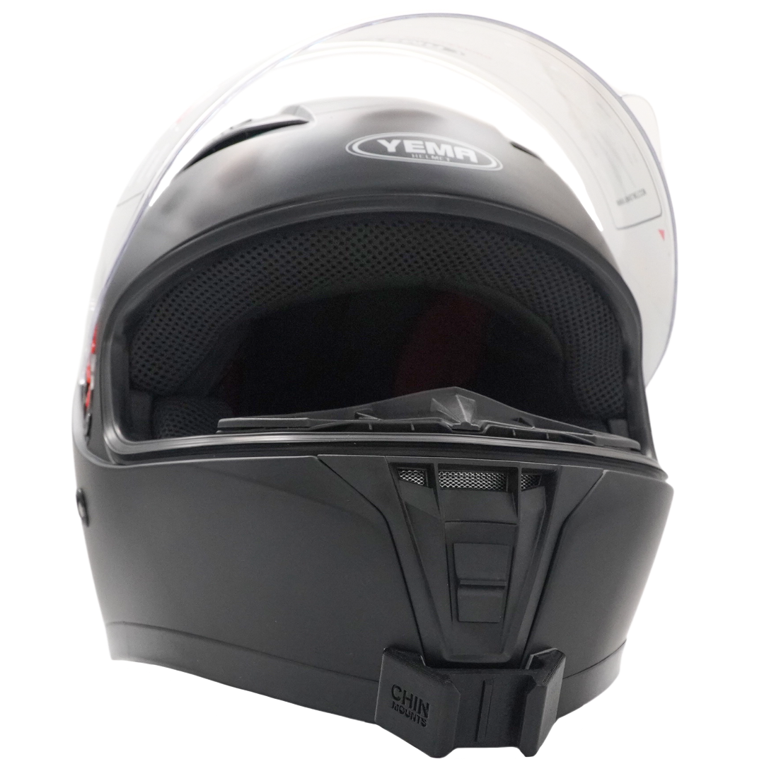 Yema YM 832 Helmet Camera Chin Mount for GoPro, Insta360, DJI, Akaso ...