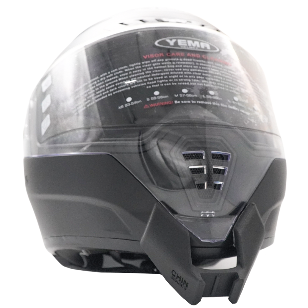 Yema YM 838 Helmet Camera Chin Mount for GoPro, Insta360, DJI, Akaso ...