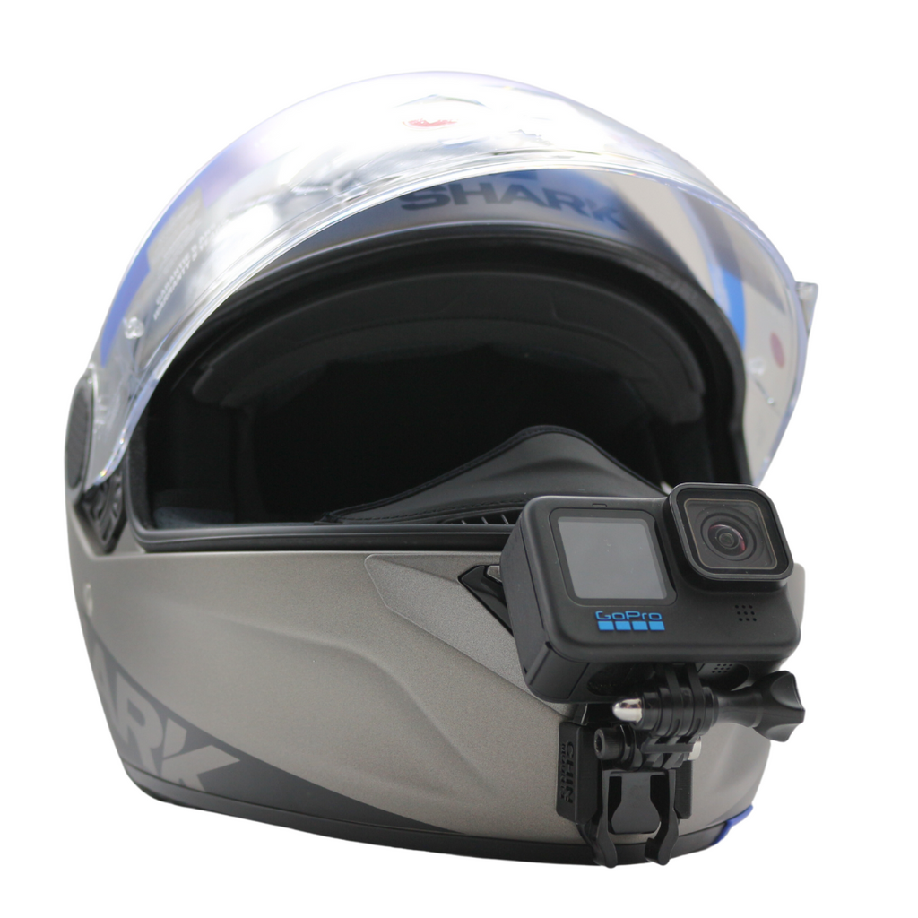 Shark Helmet Chin Mounts for GoPro & Insta360