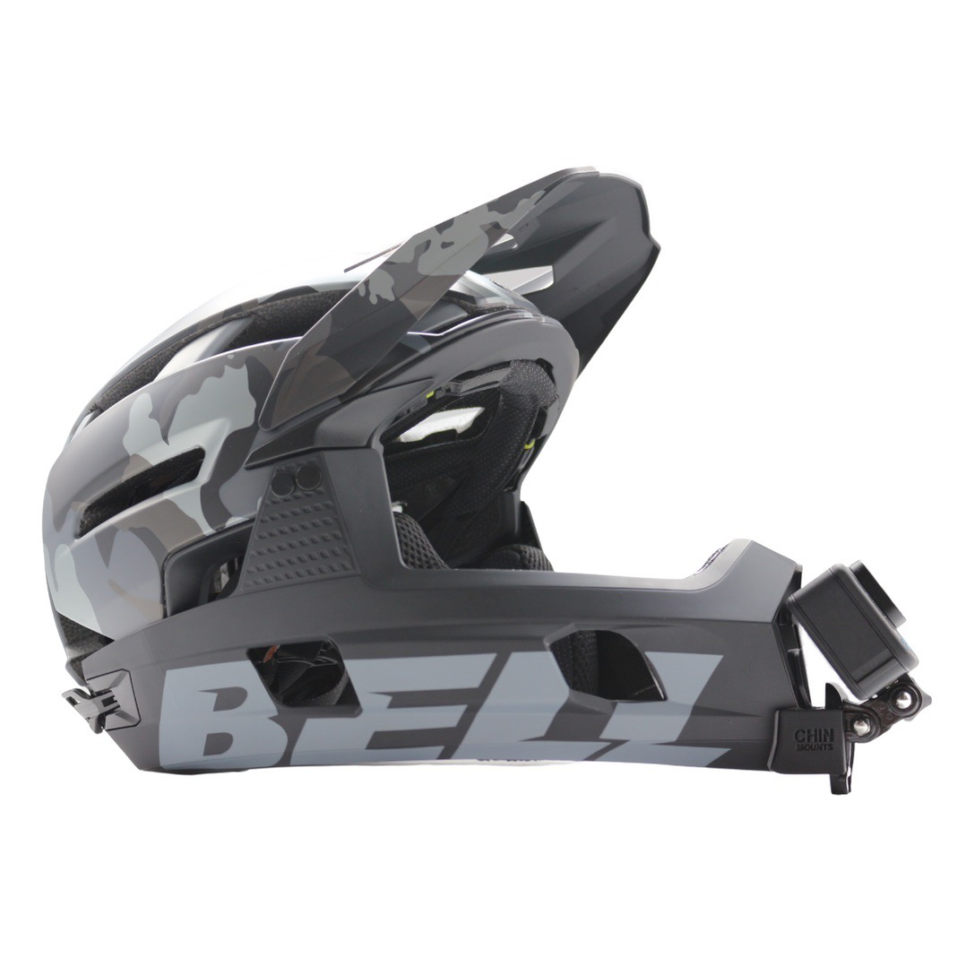 Bell Super Air R MTB Helmet Camera Chin Mount for GoPro & Insta360 ...