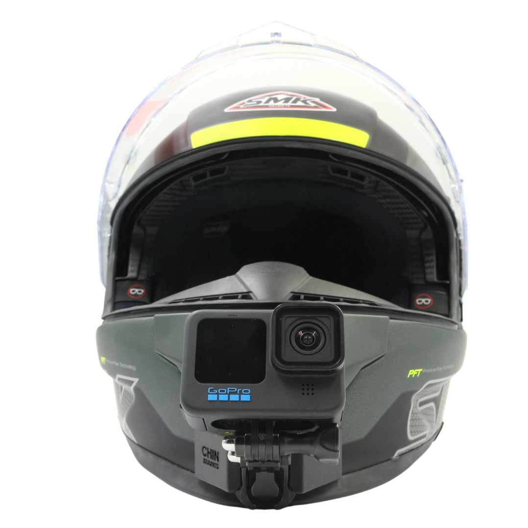 SMK Titan Helmet Camera Chin Mount for GoPro & Insta360 — Chin Mounts