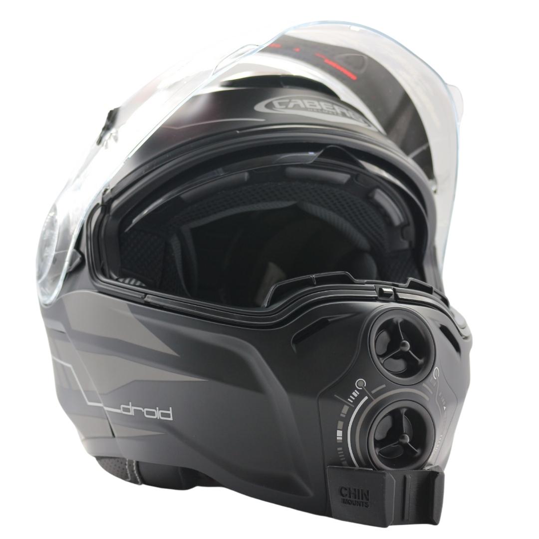 Caberg Droid Helmet Camera Chin Mount for GoPro & Insta360 — Chin Mounts